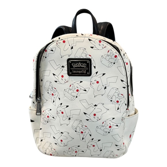 Loungefly | Bags | Loungefly Pokemon Pikachu Lightning Bolt Print Mini ...